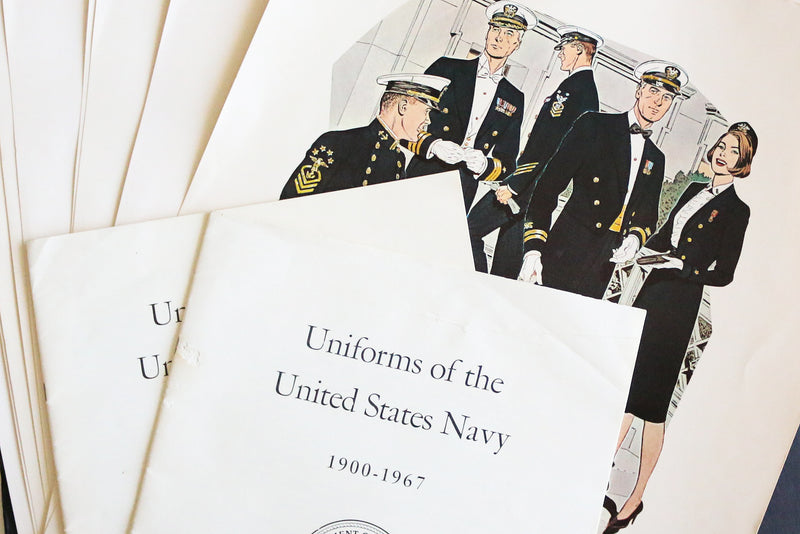 Vintage US Navy Uniform Posters 1776-1967 – Lord Wallington